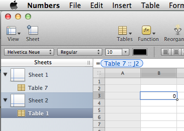 Numbers: linking cells in different tables - Apple Community