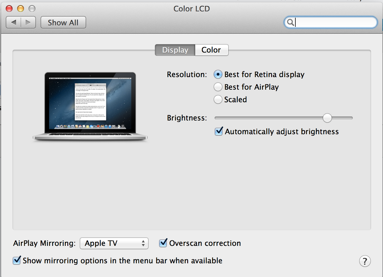 Sharing your visualizer to the Apple TV i… - Apple Community