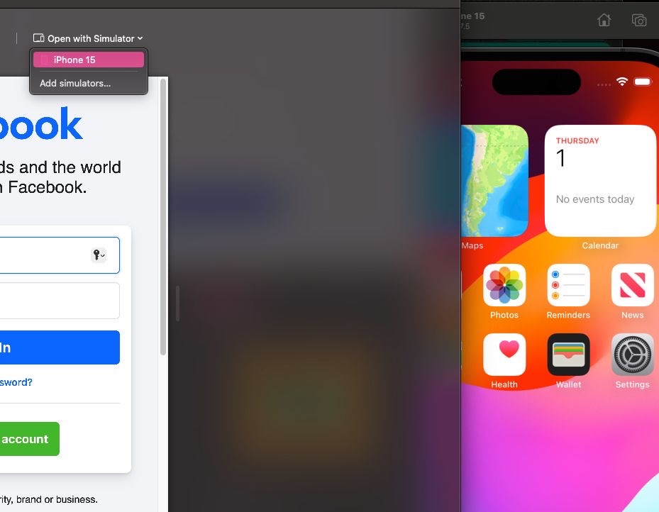 Problem with Safari / Xcode / Open with s… - Apple Community
