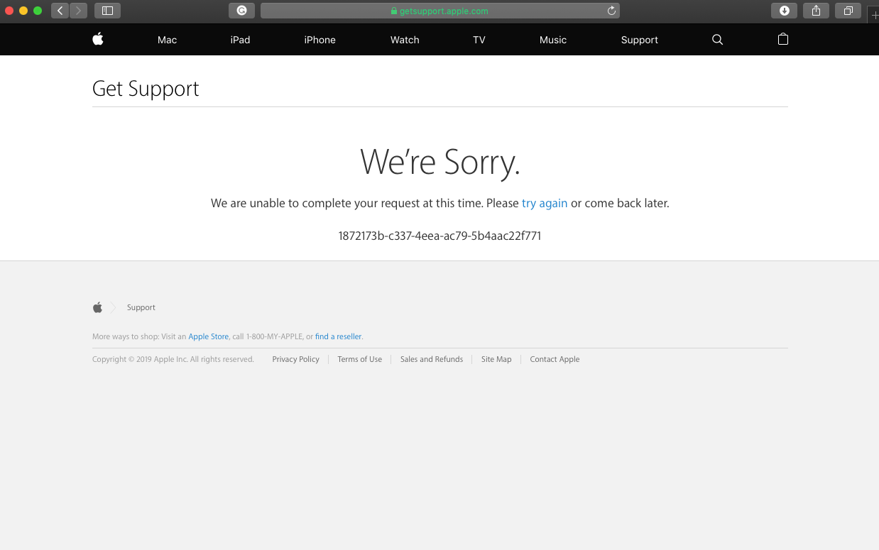 Apple Support Chat doesn't work! - Apple Community