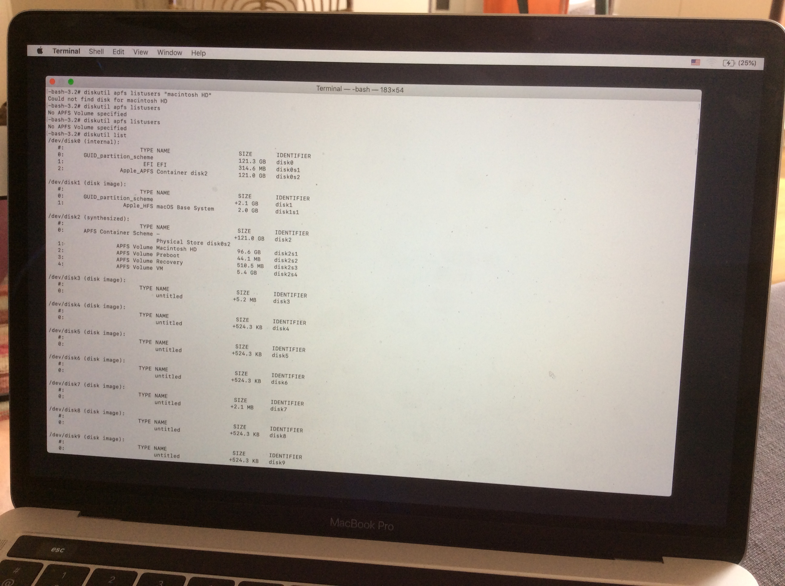 MacBook login password refused - Apple Community
