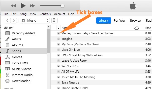Deleting and importing music via itunes - Apple Community