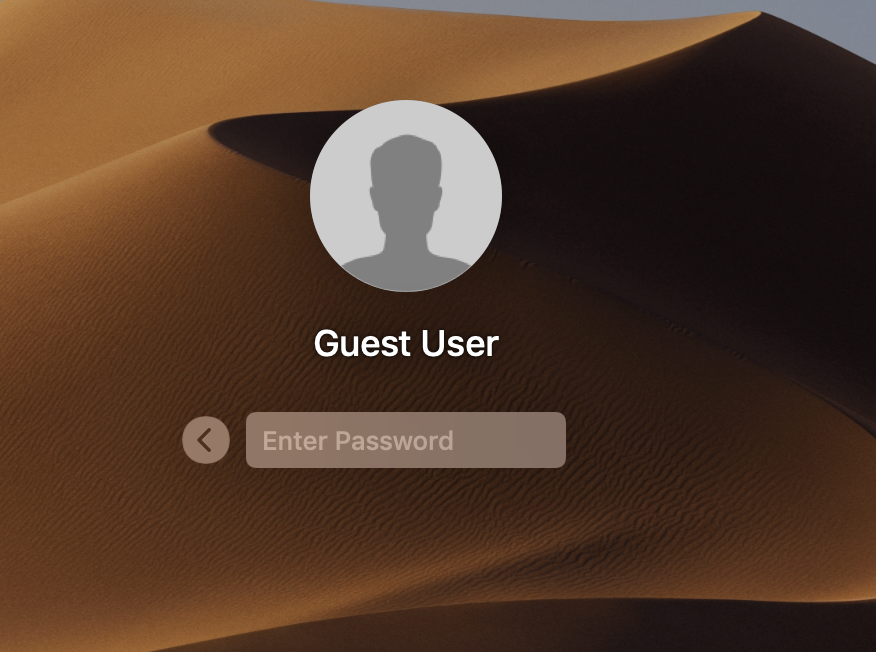Mojave - Remove Guest account from login … - Apple Community
