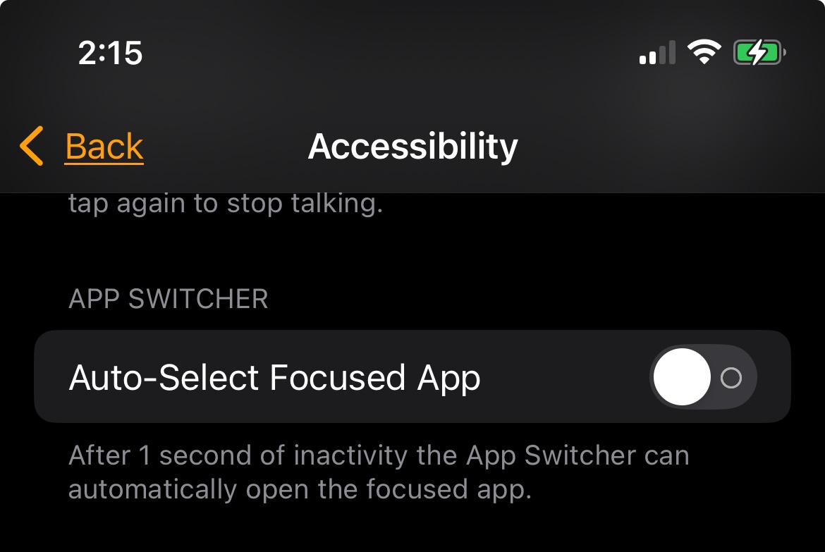 Apple Watch App Switcher Doesn't Stay Open - Apple Community