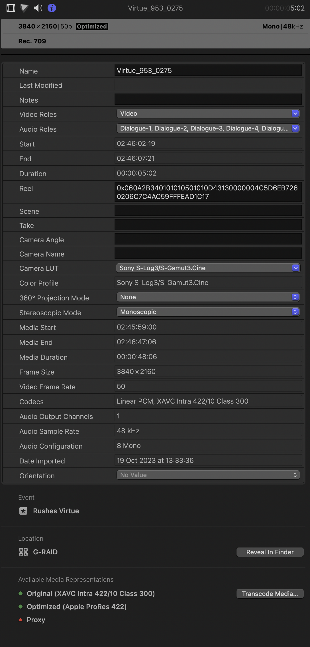 FCP Color Conform Error - Apple Community