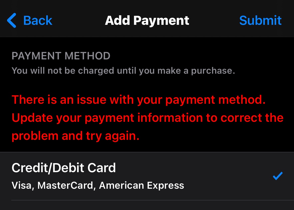 Card - Apple Community