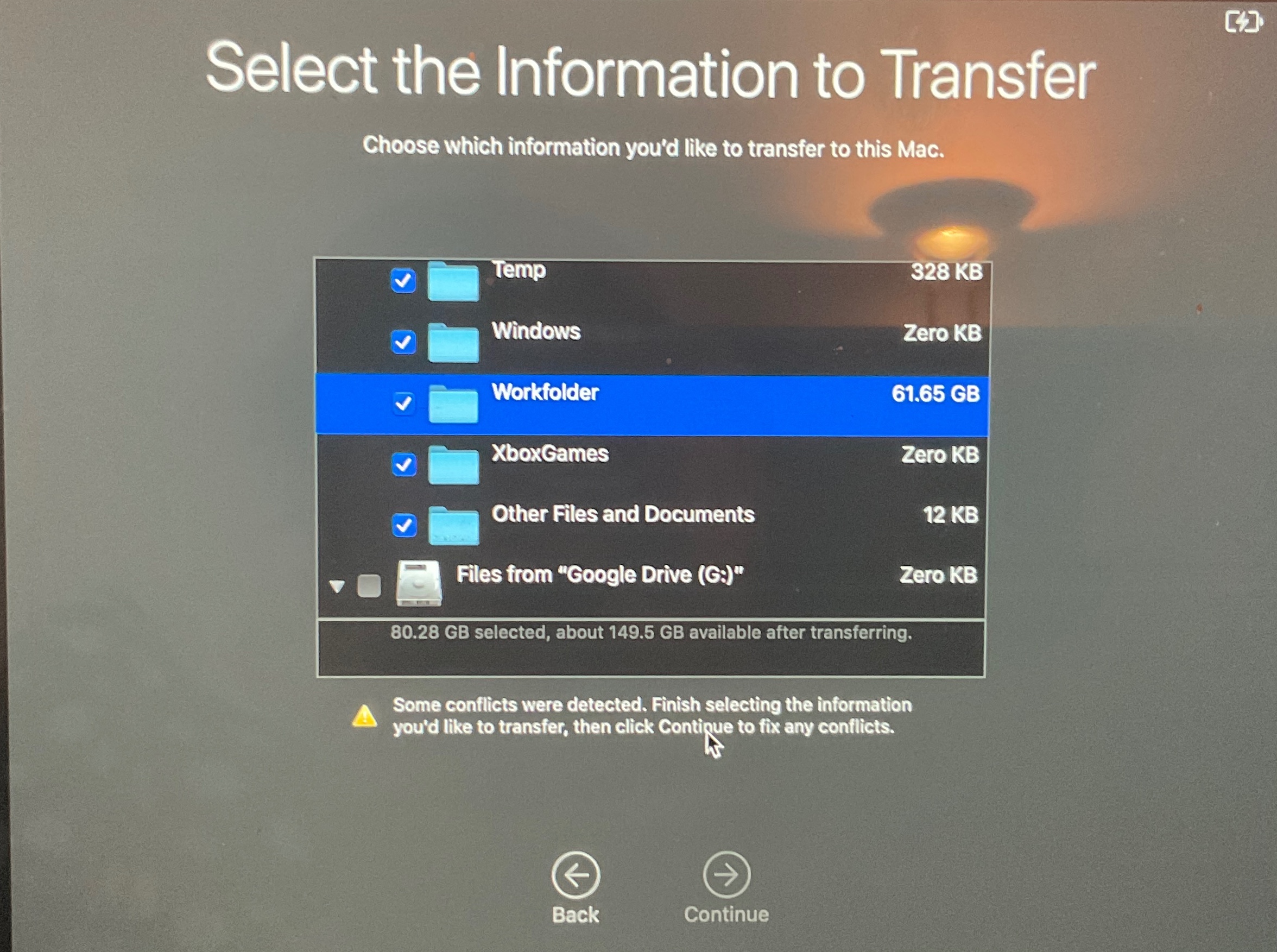 File Transfer Error - Apple Community