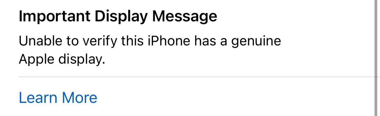 It’s still showing the important display … - Apple Community