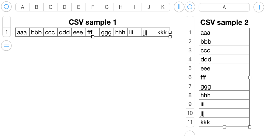 Comma Separated List - Apple Community