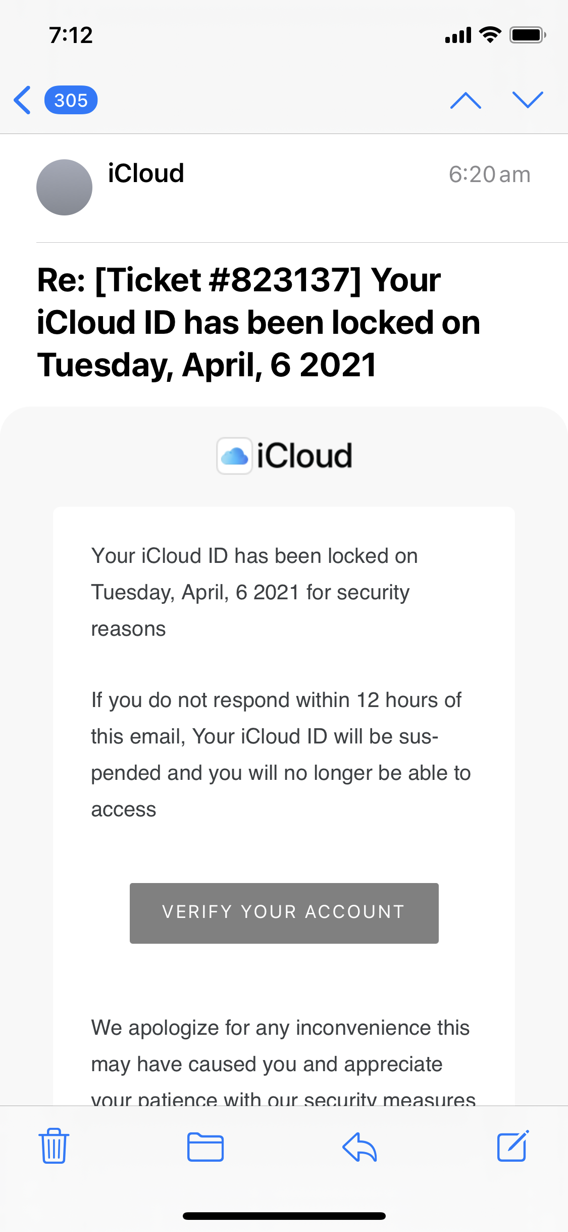 Email received - Apple Community