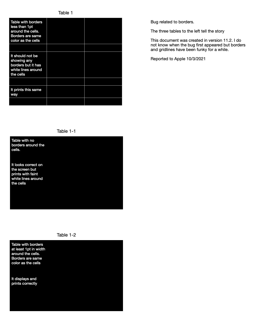 How to stop white borders around cells in… - Apple Community