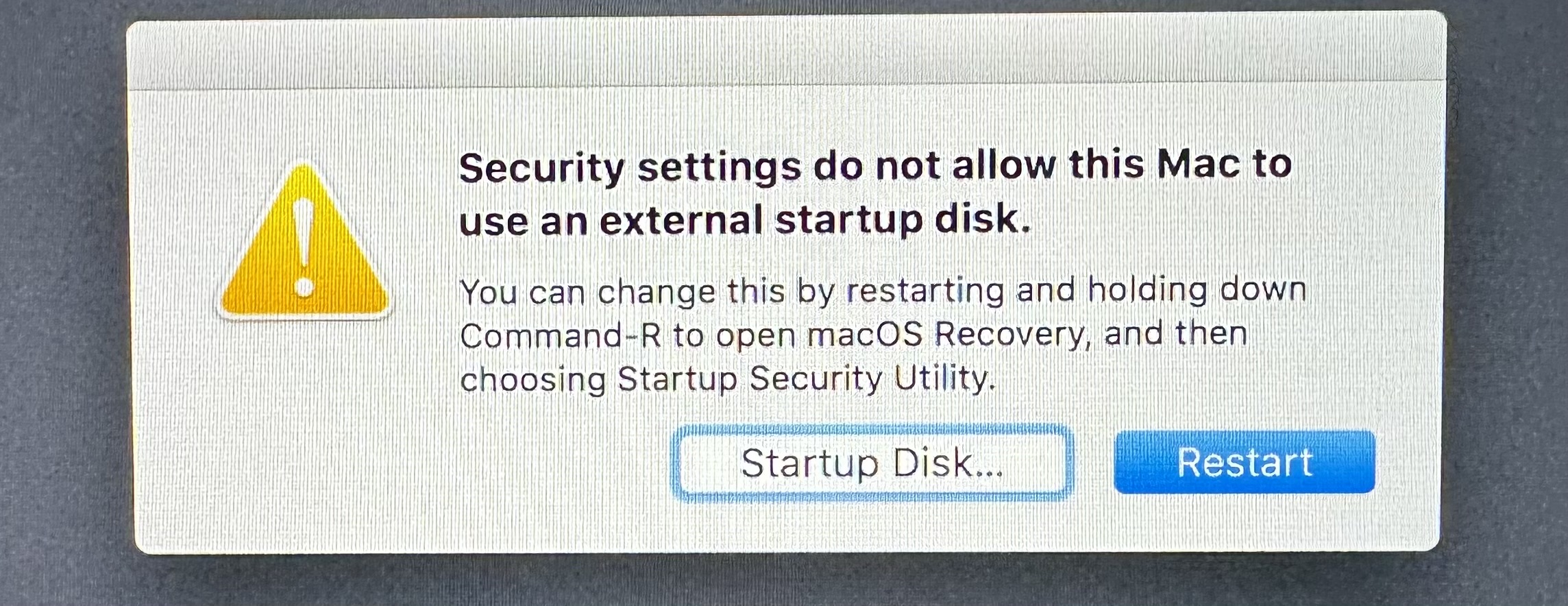 Can't reinstall macOS after wiping MacBoo… - Apple Community