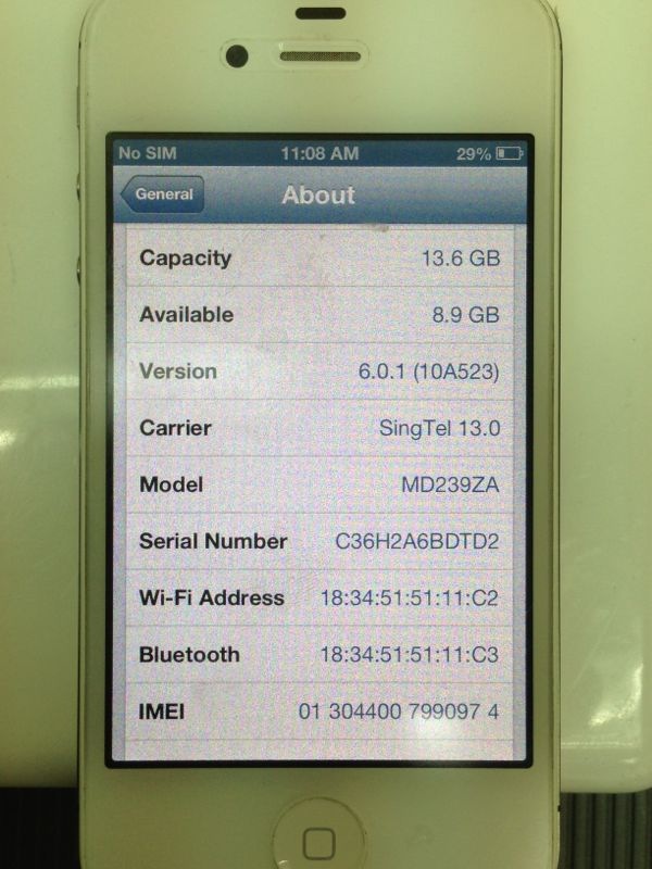 mismatch between the iPhone serial number… - Apple Community