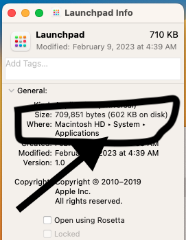 remove launchpad icon from launchpad? - Apple Community