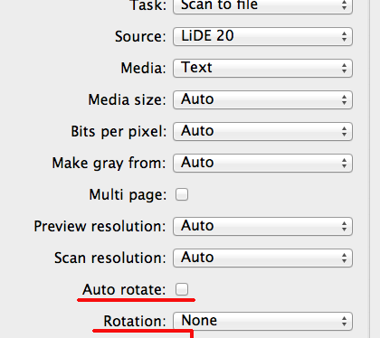 How do I rotate a scanned document - Apple Community