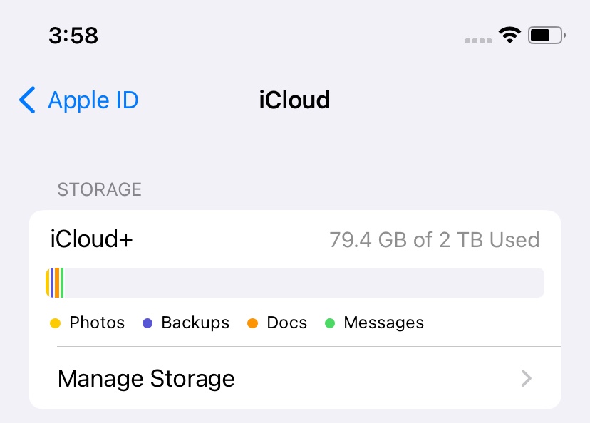Not enough storage? No answer from Apple? - Apple Community