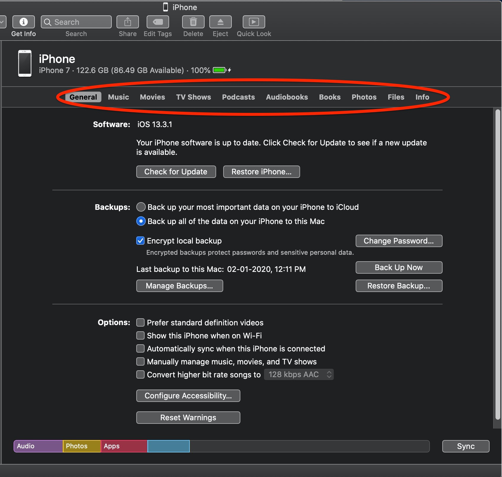 iOS Software Download Progress in Finder - Apple Community