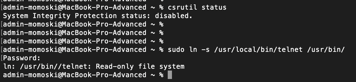 TELNET dont work with eve-ng - Apple Community