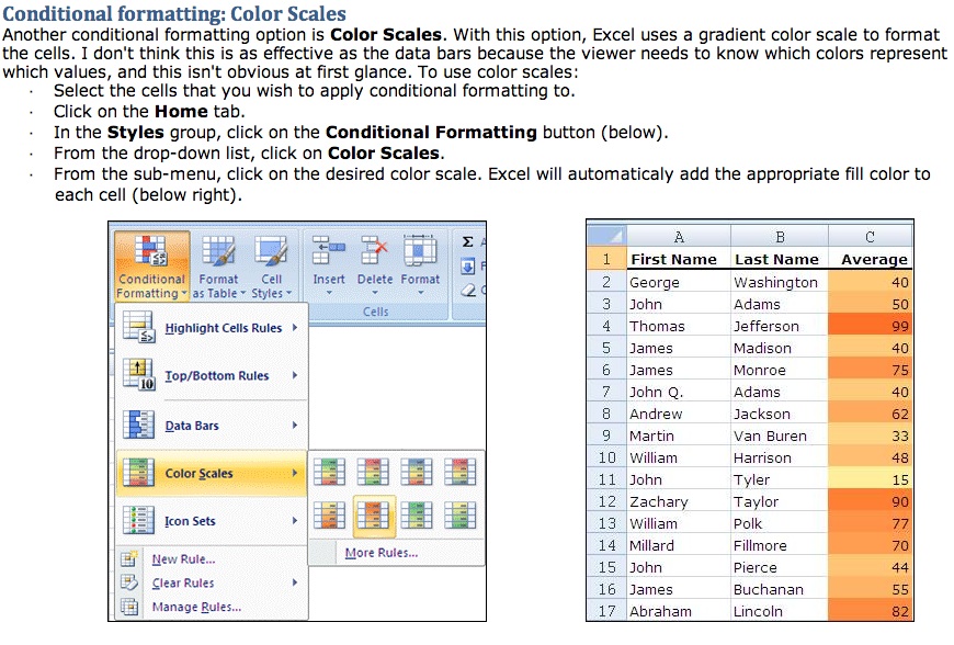 How to apply conditional formatting with … - Apple Community