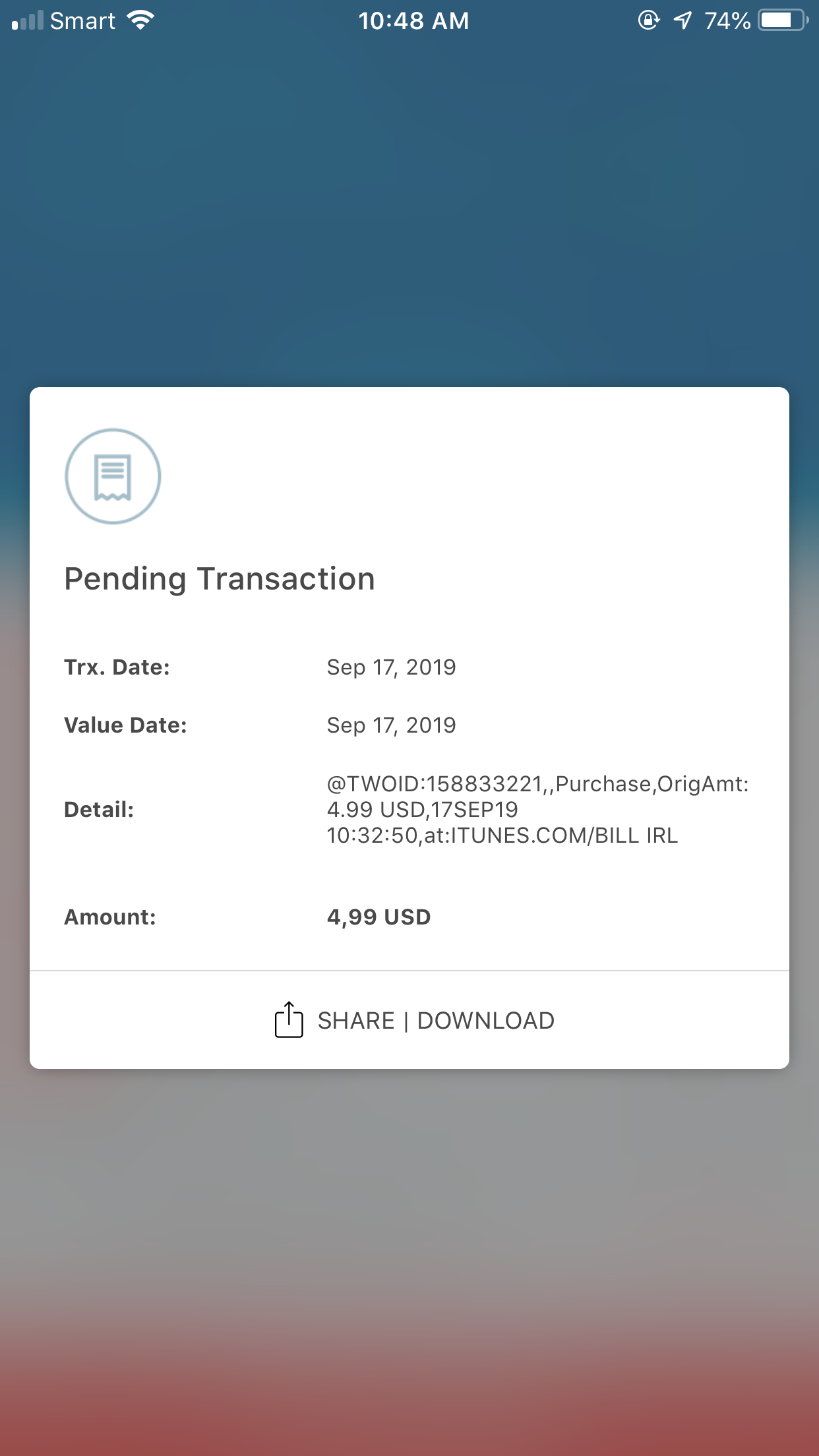Deduct money from account without reason - Apple Community