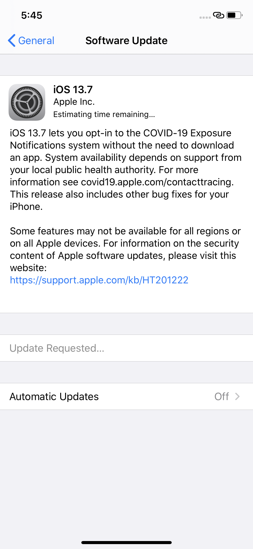 I’ve been trying to update my iOS but it … - Apple Community