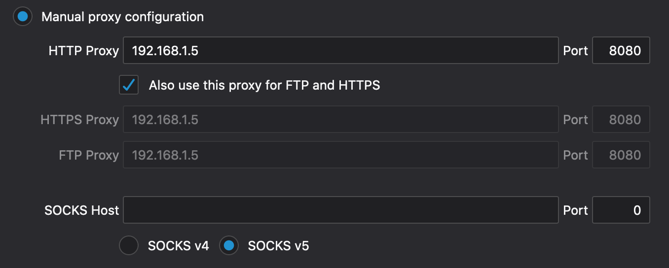 OS X proxy not working but Firefox Proxy … - Apple Community
