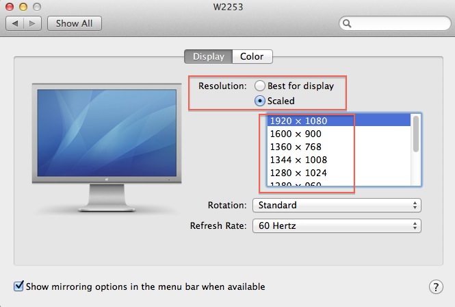 Trying to fit screen size when using 42" … - Apple Community