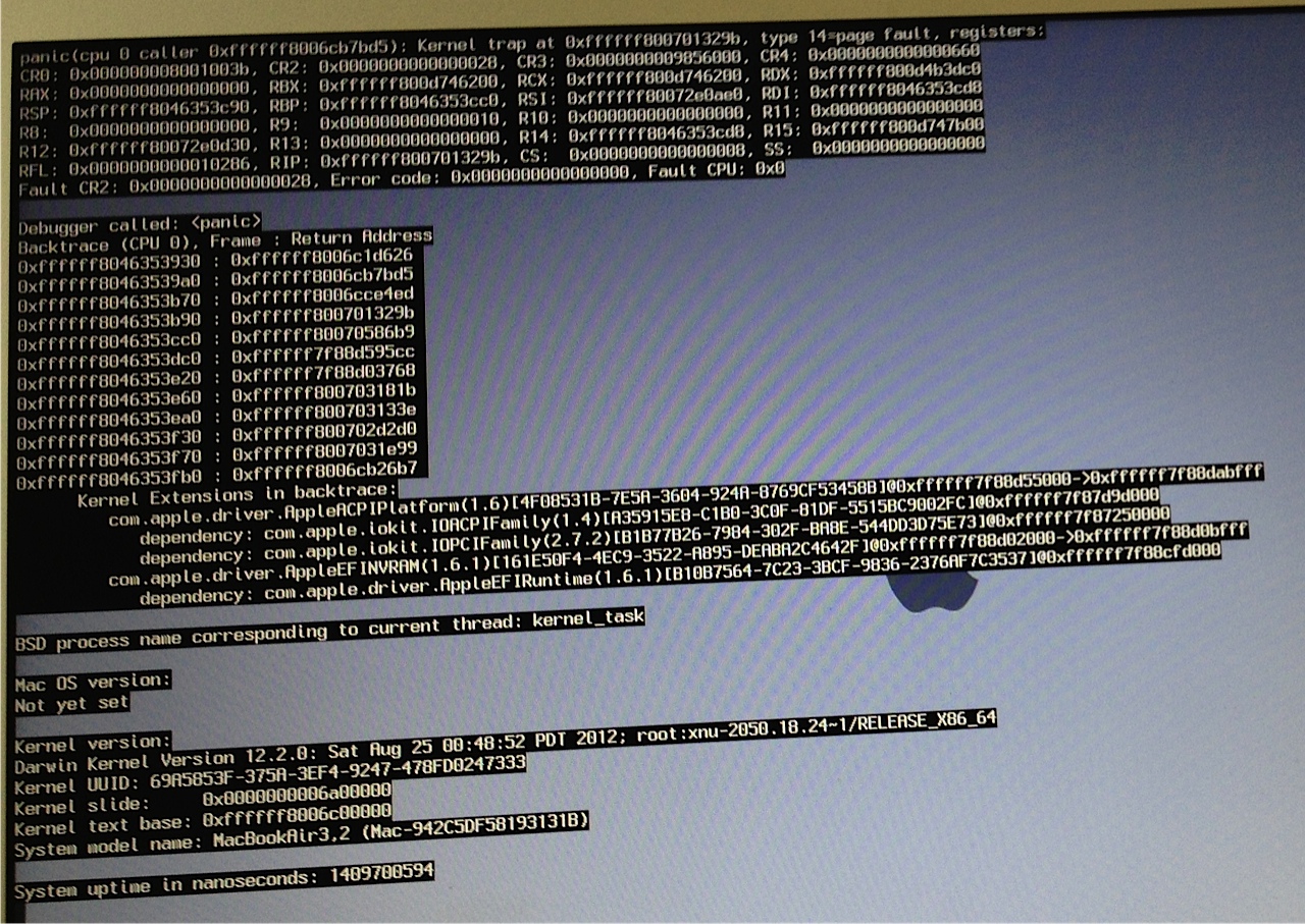MacBookAir crash - Apple Community