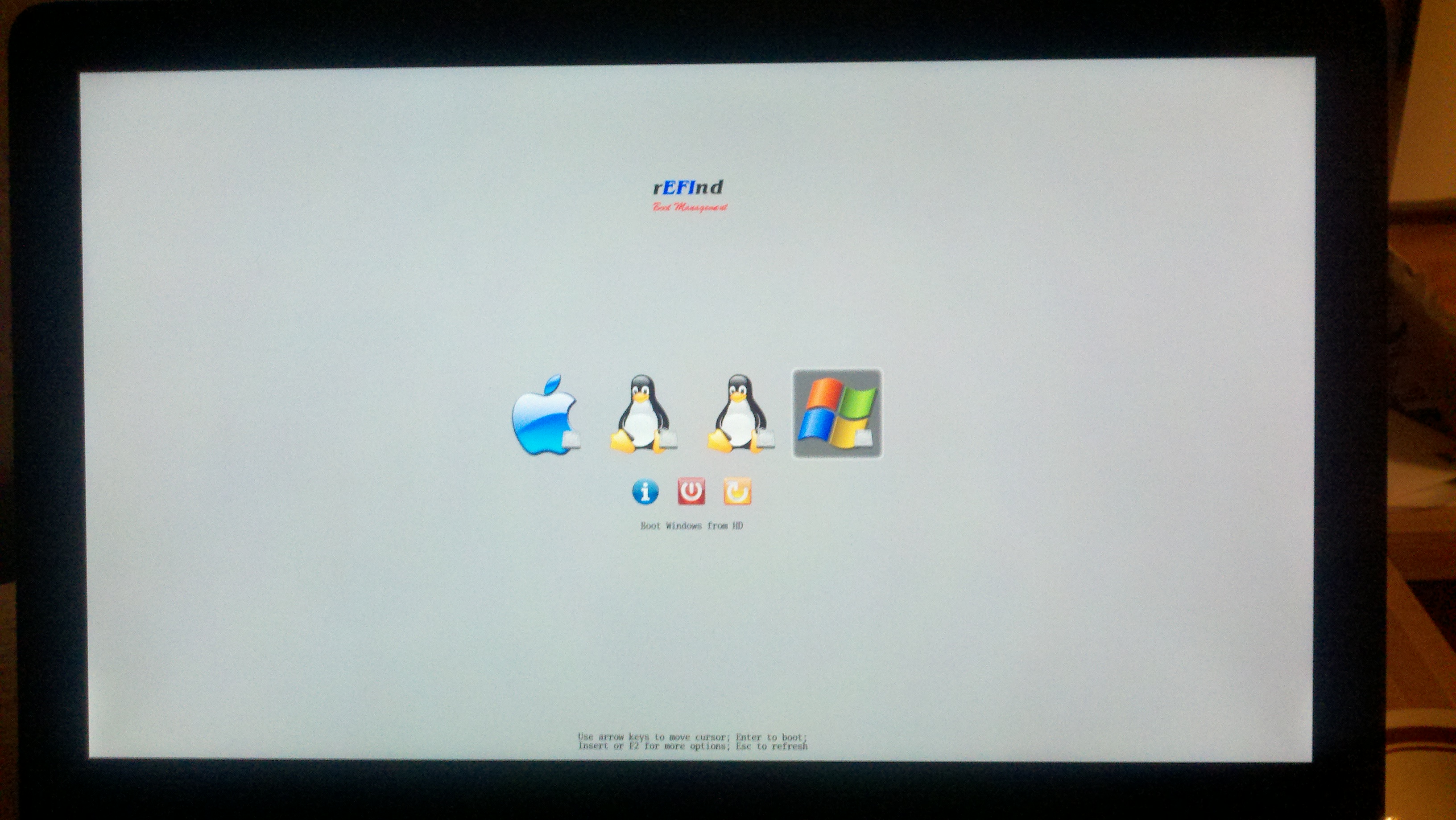 Triple boot iMac won't boot into Windows 7 - Apple Community