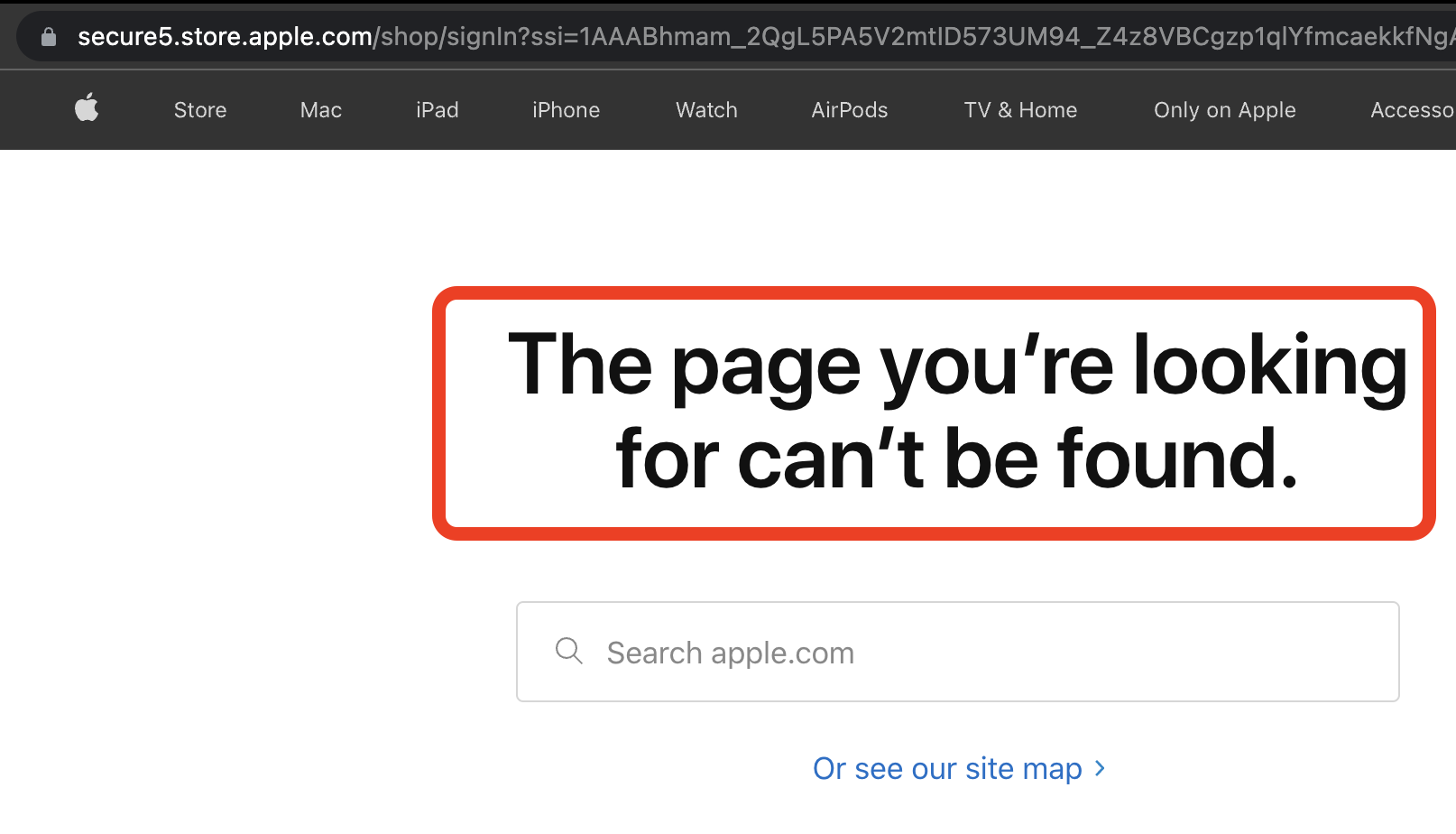 The page you’re looking for can’t be foun… - Apple Community