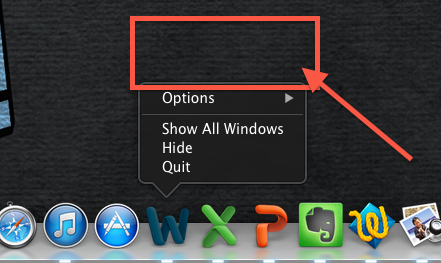 Can't see list of minimized windows when … - Apple Community