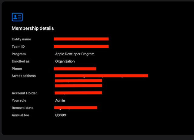 Developer account still shows active memb… - Apple Community