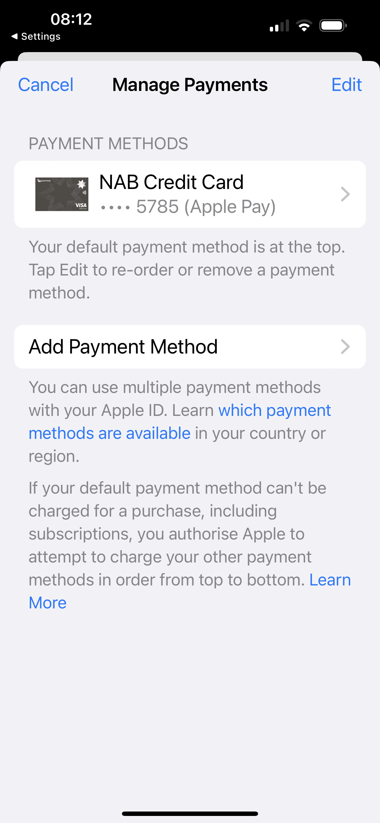 Payment rejected by Apple. - Apple Community