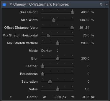 Need to remove timecode counter from video - Apple Community