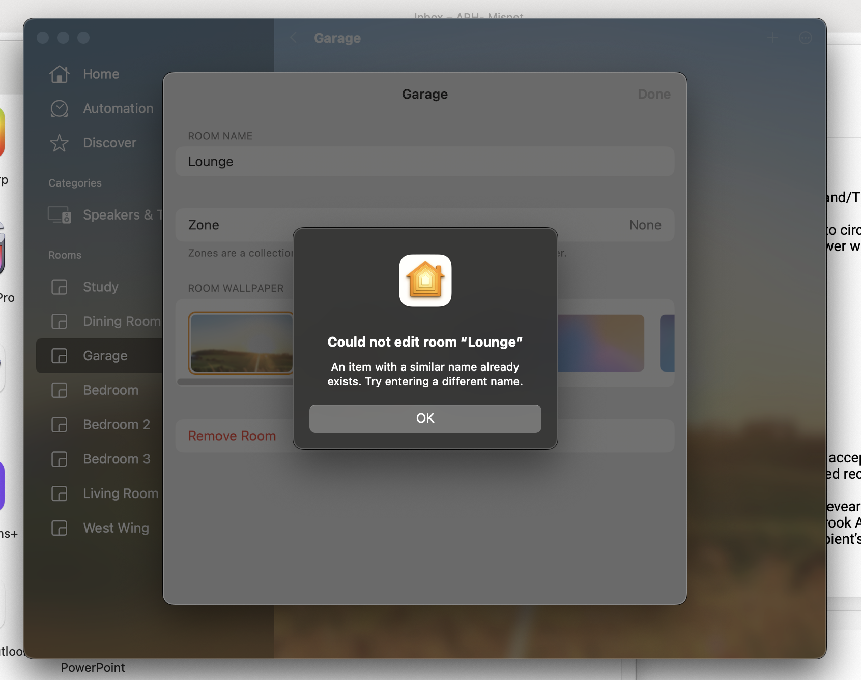 Rename room name in Home software - Apple Community