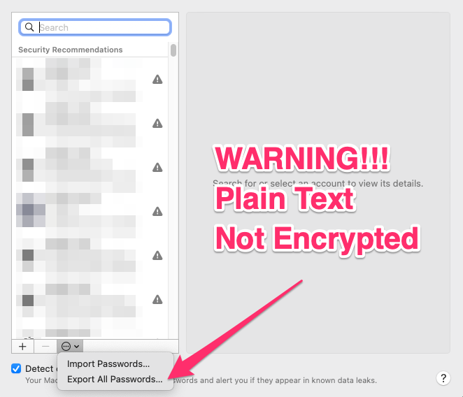 Print Keychain Passwords - Apple Community