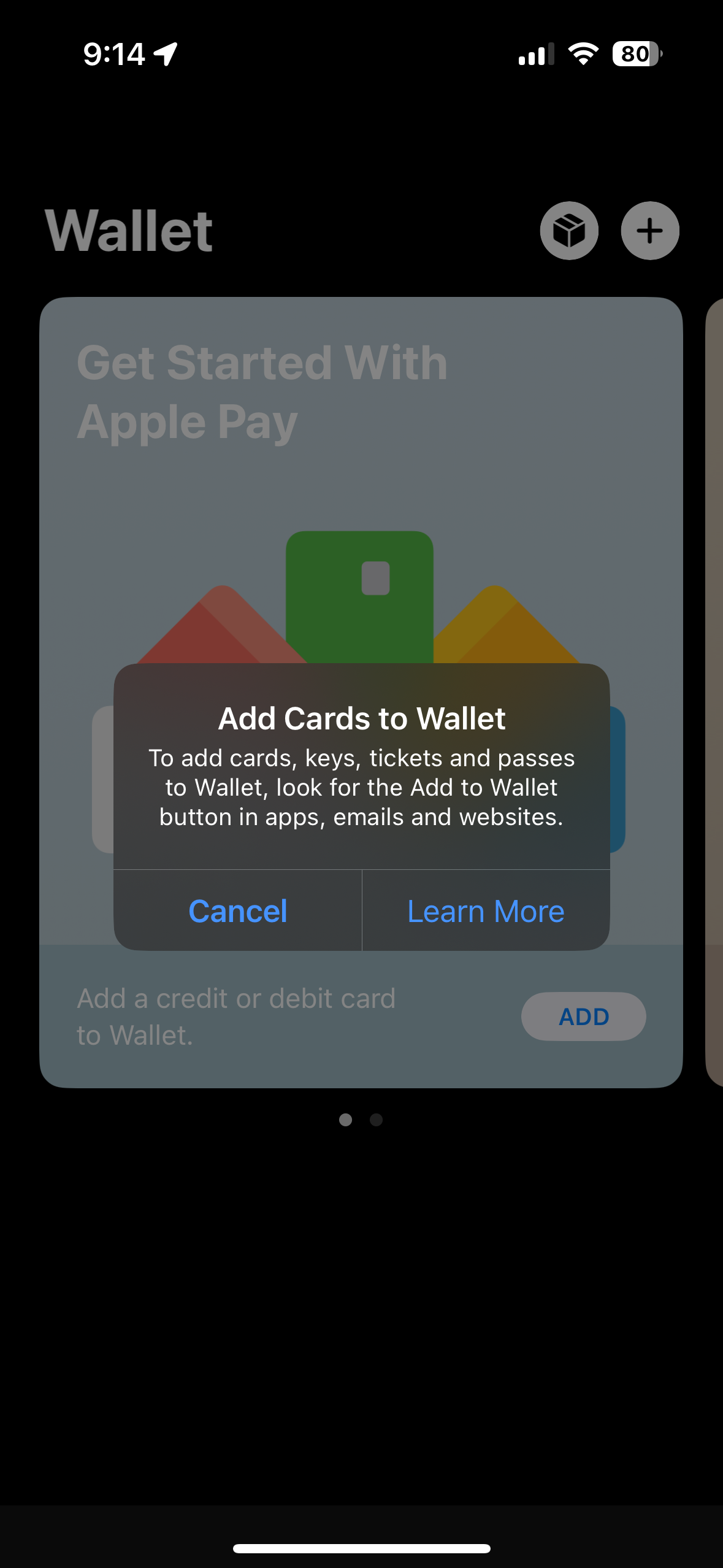 I'm unable to add cards to my Apple Wallet - Apple Community