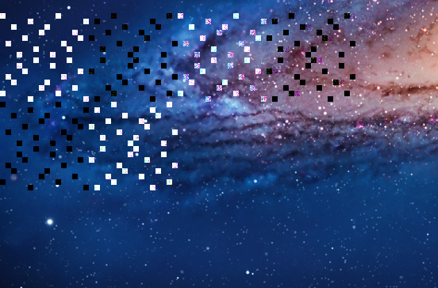 Large square "pixels" on Macbook pro scre… - Apple Community