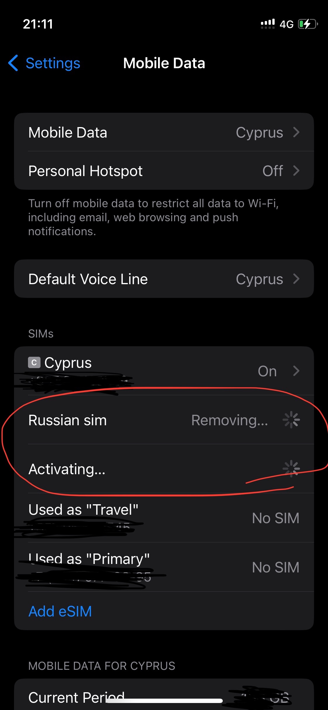 Can’t reinstall esim - Apple Community