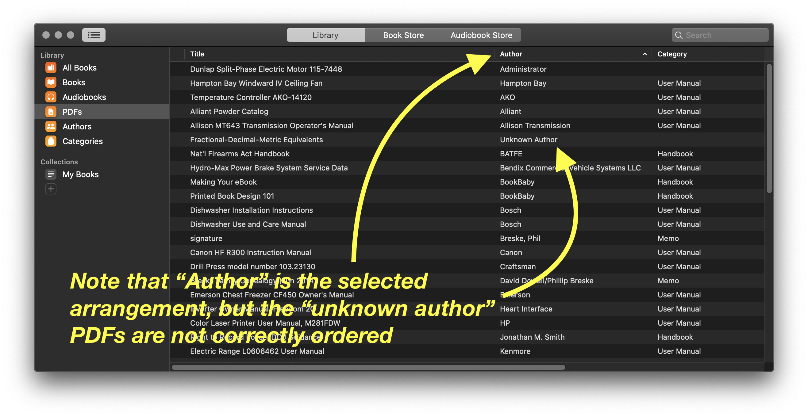 Can't edit Author in Books for macOS - Apple Community