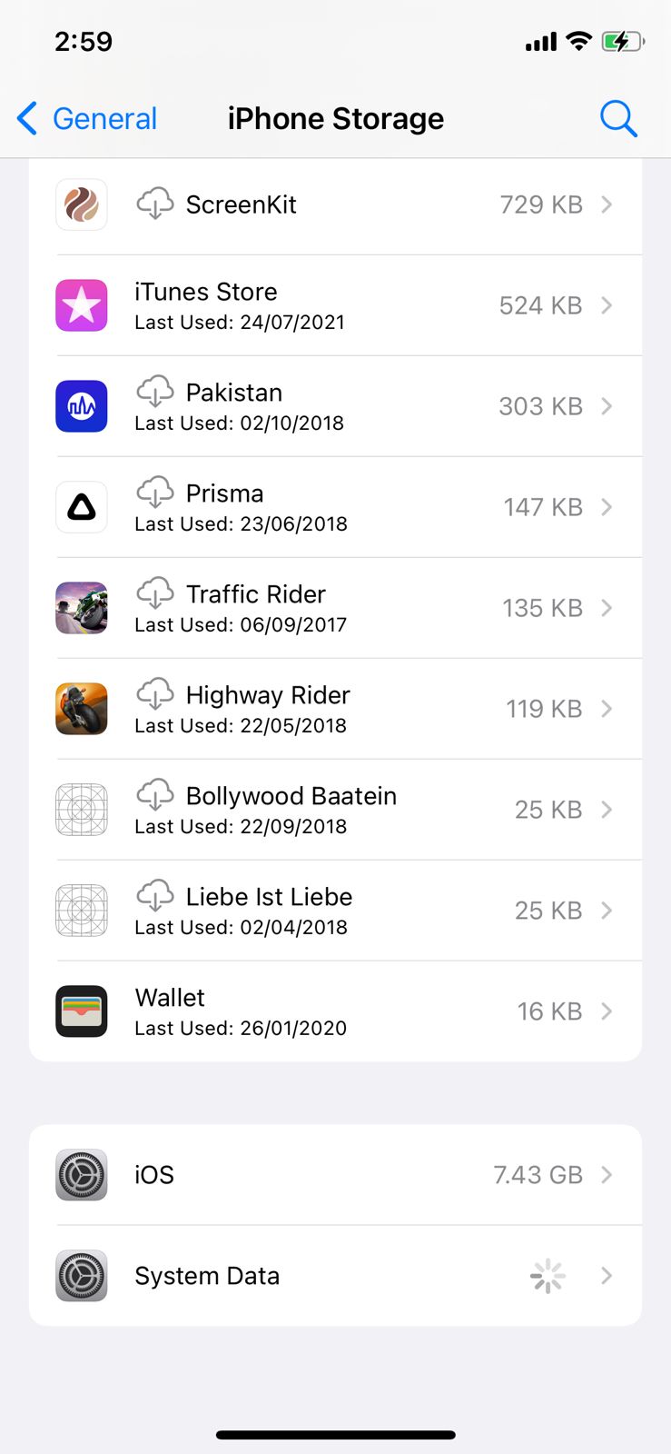 Storage Space - Apple Community