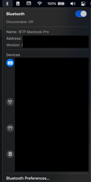 Where is "Bluetooth Debug"? - Apple Community