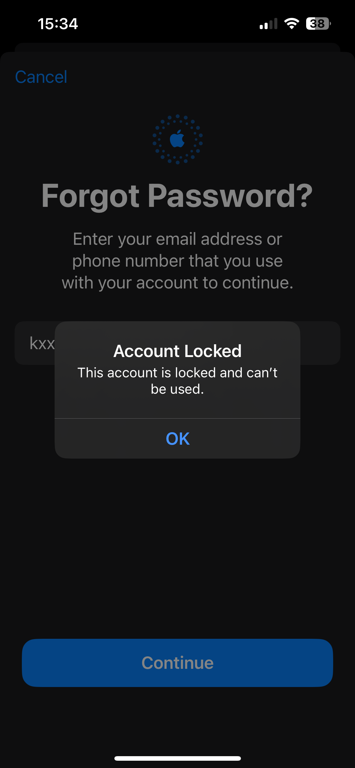 iPhone locked , account locked. Can’t re… - Apple Community