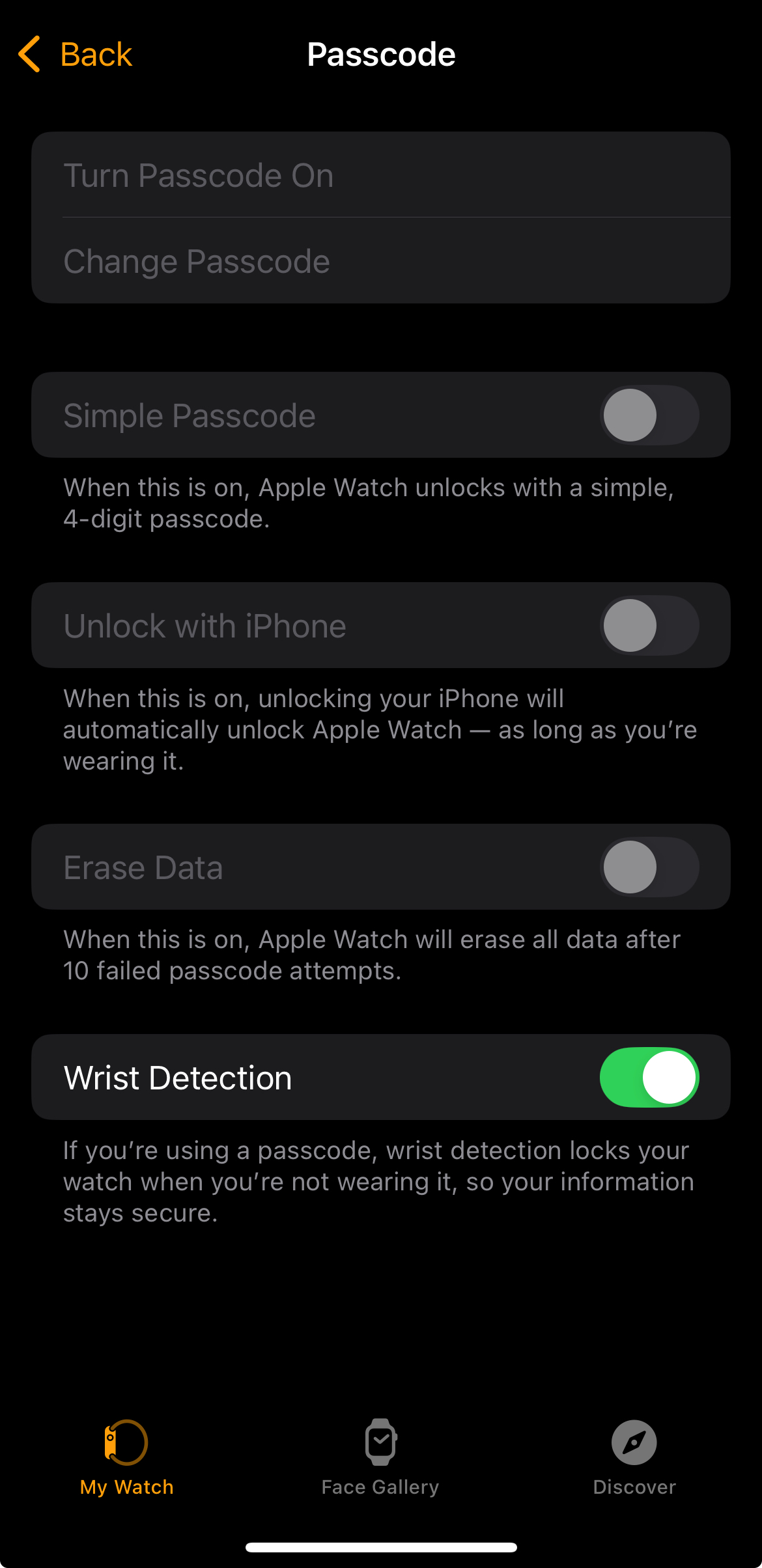 how to enable passcode on apple watch ser… - Apple Community