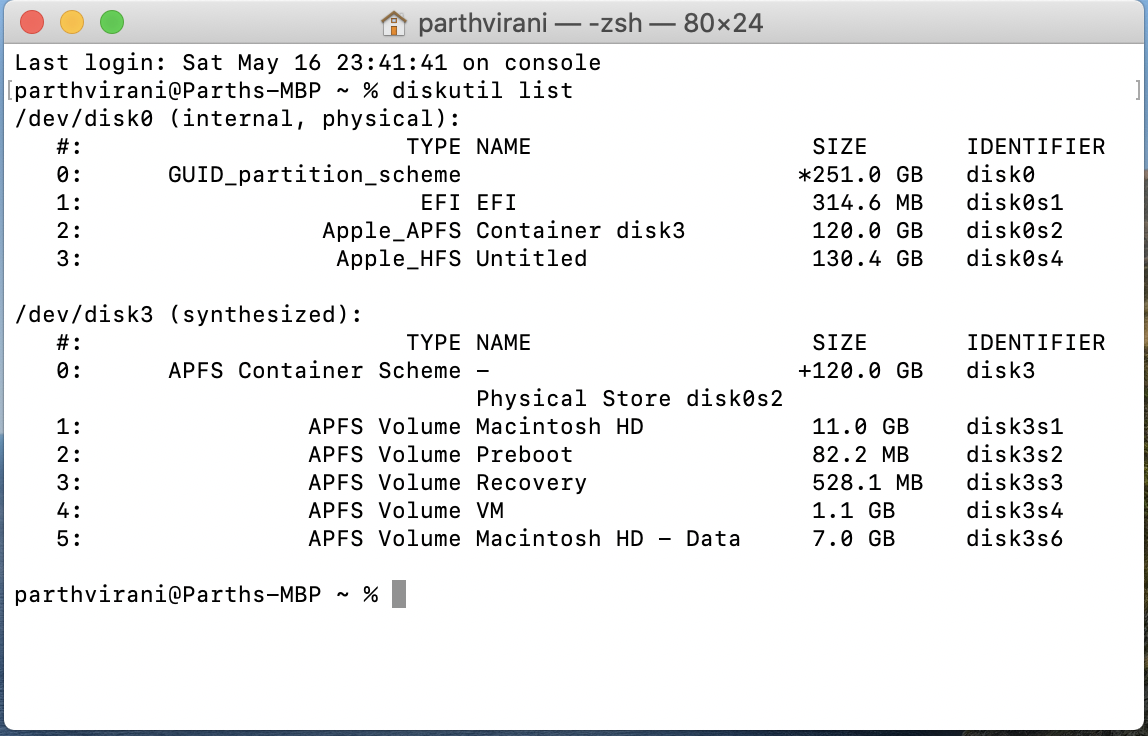 Cant merge partition back onto macintosh … - Apple Community