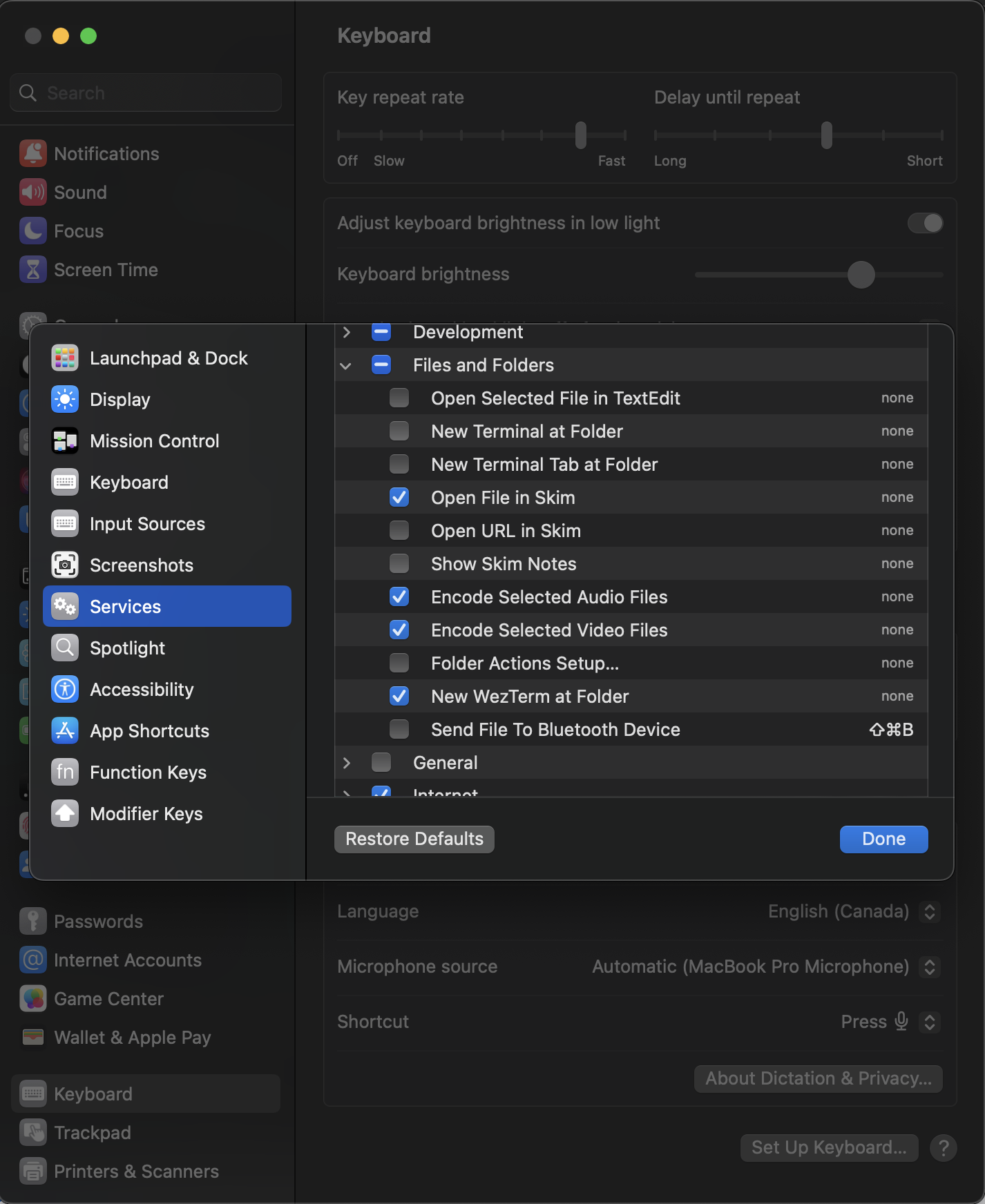 Quick Action will not show as service in … - Apple Community