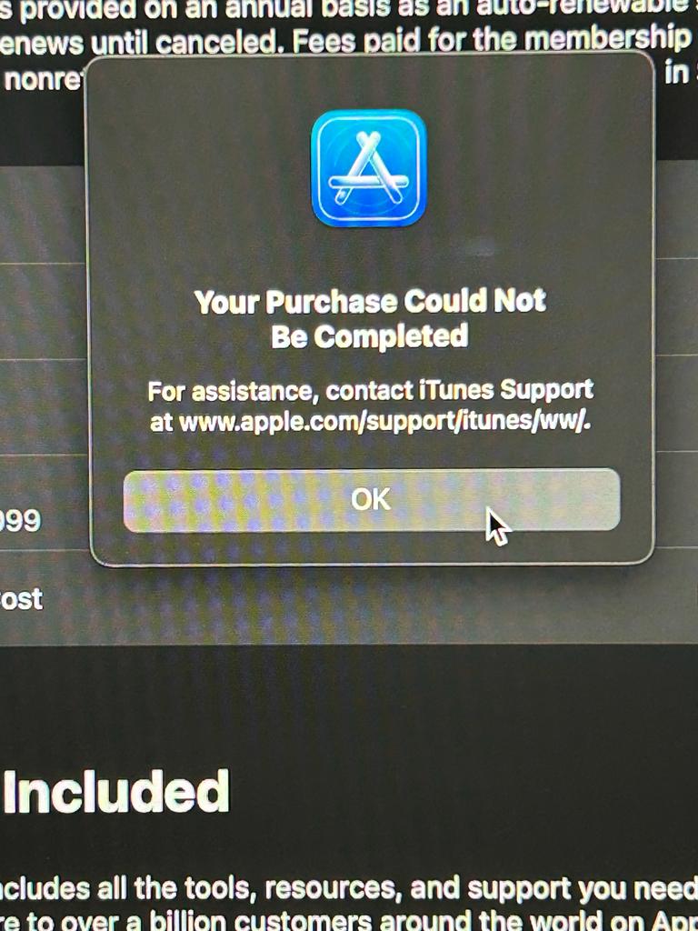Apple Developer App Subscription Problem - Apple Community