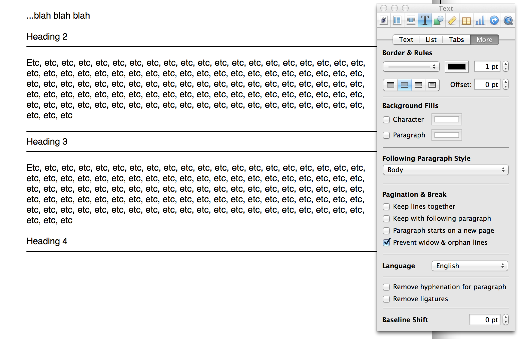 How do I add a bottom paragraph border to… - Apple Community
