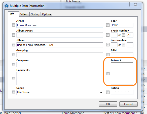 Can't manually add artwork to iTunes? - Apple Community