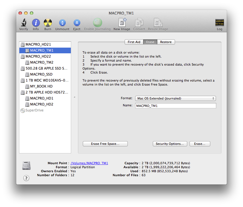 New HD shown as two disks in Disk Utility - Apple Community